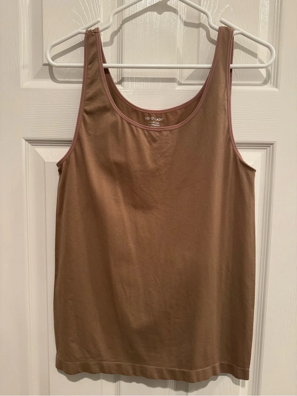 Soho Lady | Tops | Tank Top Nwot Cami Tan Beige Plus Size 2x Soho Lady ...